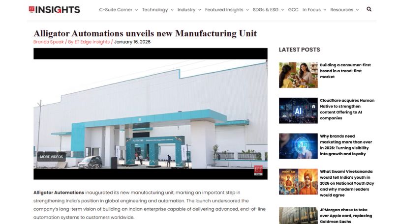 Alligator Automations Strengthens Global Engineering Capabilities with ...